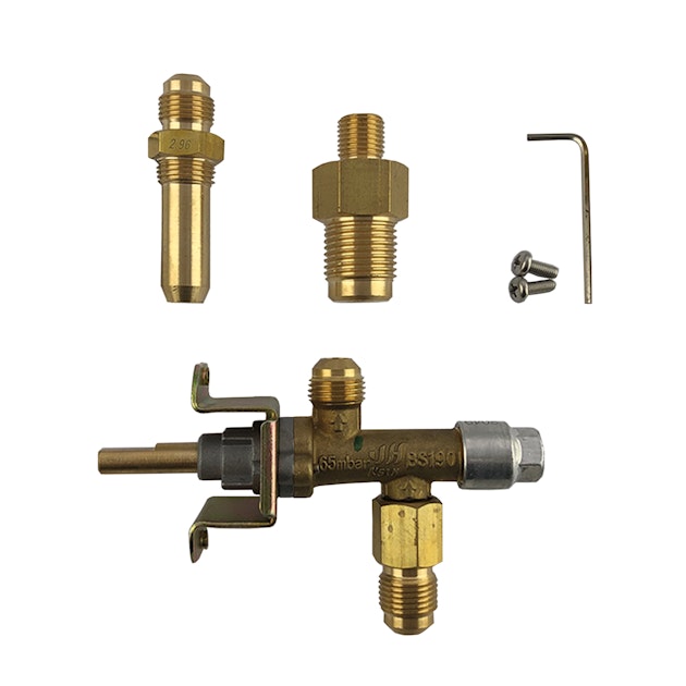 Gardenforma LPG Umbau-Kit passend für Gas Feuerstellen