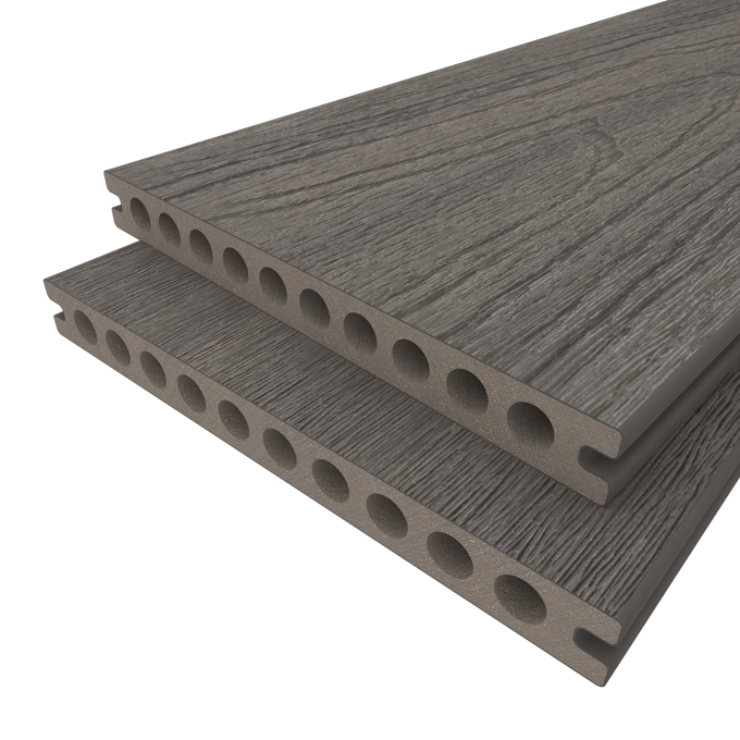 Handmuster - NewTechWood Terrassendiele Gigante Silver Gray