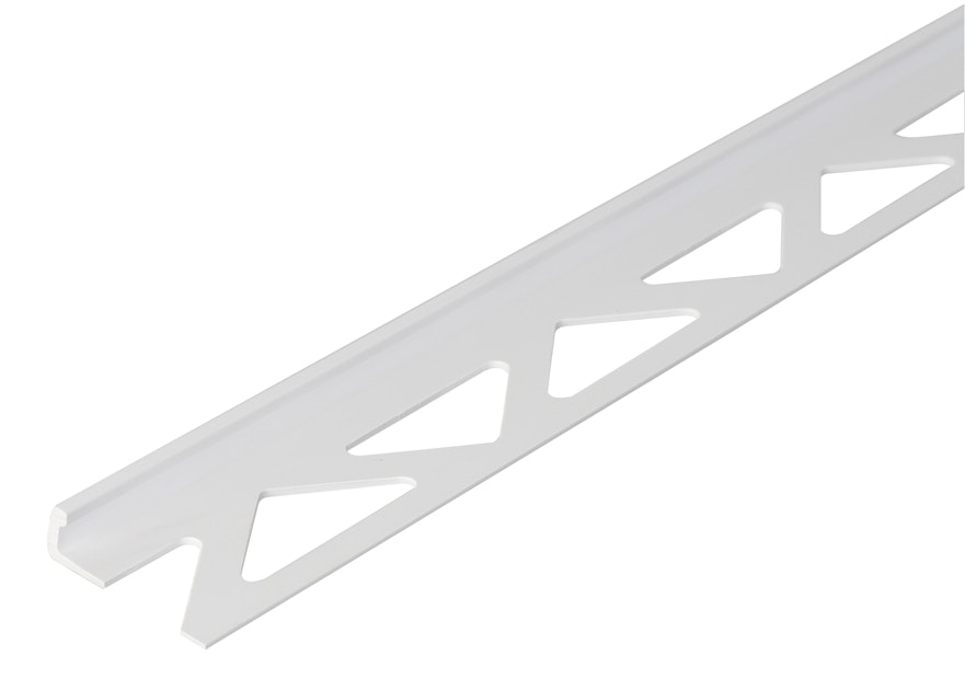 Alberts® Fliesen-Abschlussprofil, Kunststoff, weiß, Breite 23,5mm ...