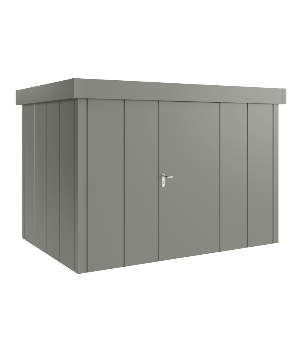 Preisvergleich für Hörmann Metall-Gerätehaus Juno JFD mit Flachdach B ...